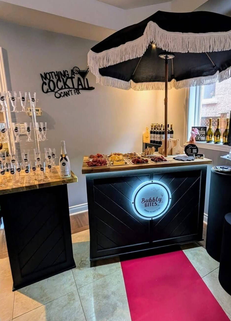 Luxury Mobile Charcuterie Cart for Events in Simcoe County | Bubbly ...